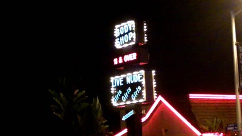 Strip club neon sign Stock Video Footage - 4K and HD Video Clips ...