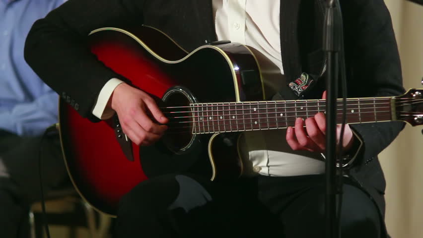 Guitar Concert, Playing Guitarist, Classical Stock Footage Video (100% ...