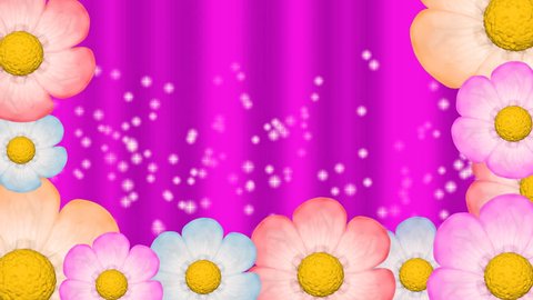 looped magic pink moon land animation Stock Footage Video (100% Royalty ...