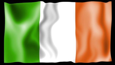 Waving Irish Flag Gif