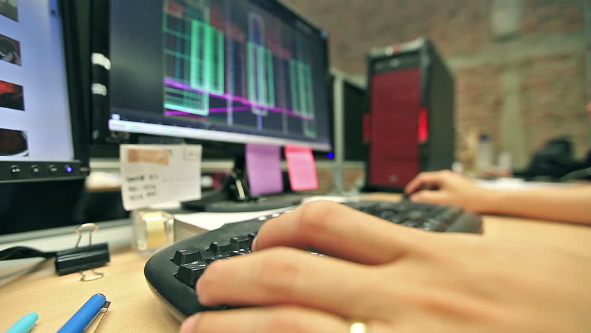 Working 3d Model On Computer Stock Footage Video (100% Royalty-free ...