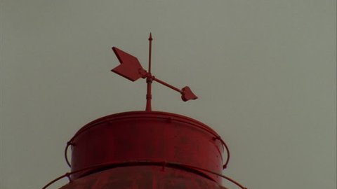 Wind Vane Red Stock Footage Video (100% Royalty-free) 5877668 ...