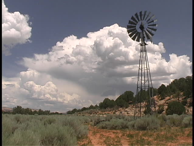 A Classic Windmill in the Stock Footage Video (100% Royalty-free) 5892 ...