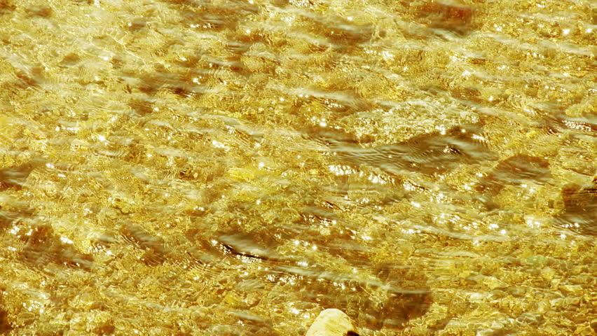 Bright Gold Clear Transparent Repulse Stock Footage Video (100% Royalty ...