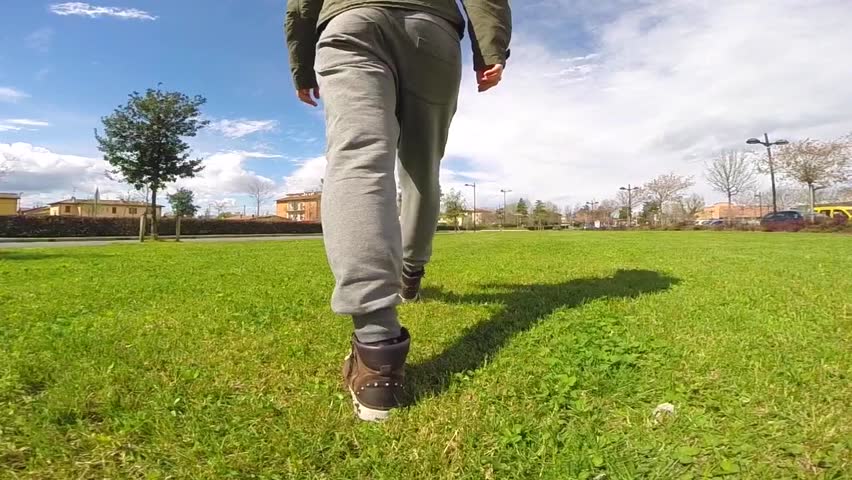 girl walking slow motion Stock Footage Video (100% Royalty-free ...