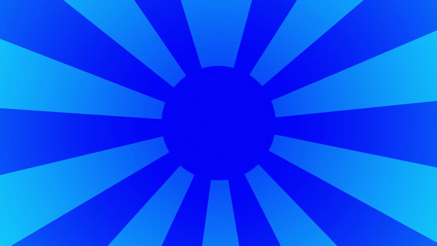 spinning blue rising sun quick spin Stock Footage Video (100% Royalty ...