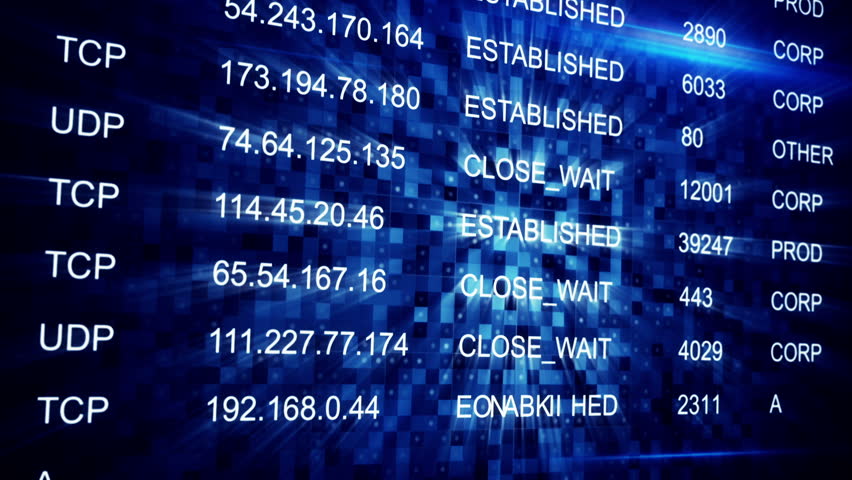 ip address seamless loop background Stock Footage Video (100% Royalty ...