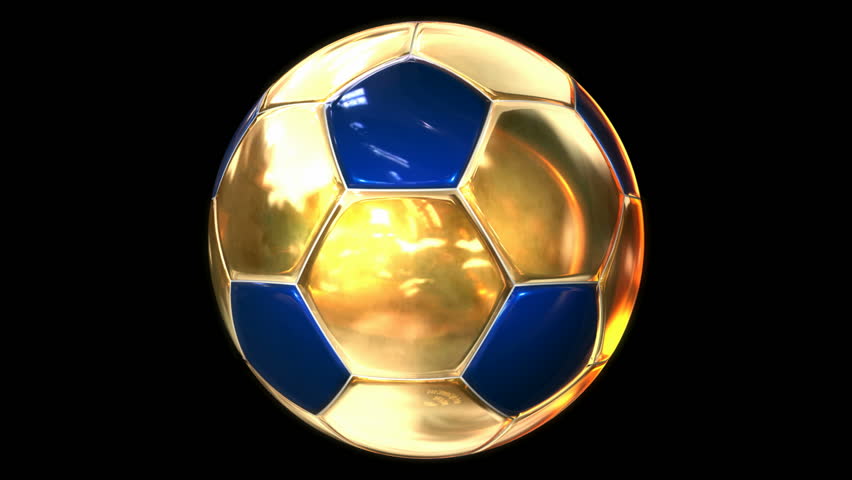A Gold and Blue Reflective Stock Footage Video (100% Royalty-free ...