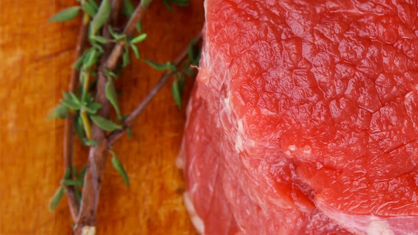raw red meat two fresh Stock Footage Video (100% Royalty-free) 5994566 ...