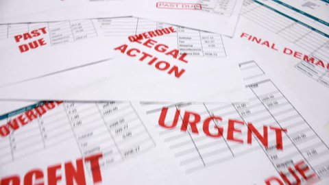 Past Due Stamp On Bill Stock Photo (Edit Now) 1391724