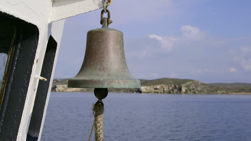 Ship Bell On Deck Commercial Fishing Stock Footage Video (100% Royalty ...