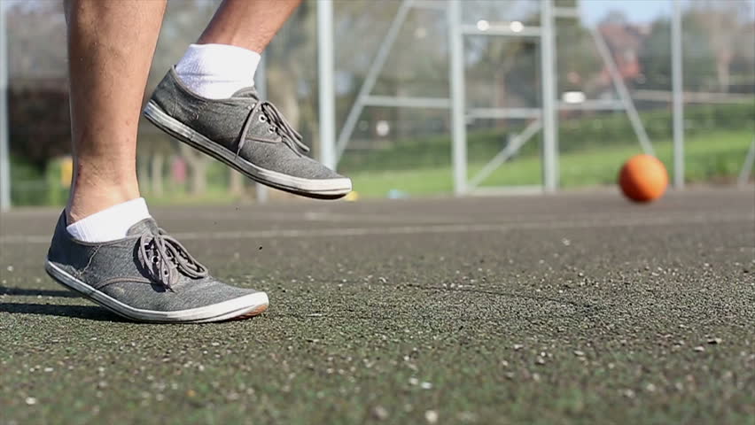 Close up of Feet Skipping Stock Footage Video (100% Royalty-free ...