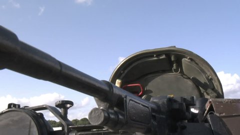 Close Military Army Tank Hatch Opening Stock Footage Video (100% ...