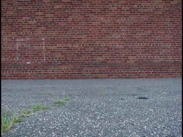 Bouncing Tennis Ball Against Wall Stock Footage Video (100% Royalty ...