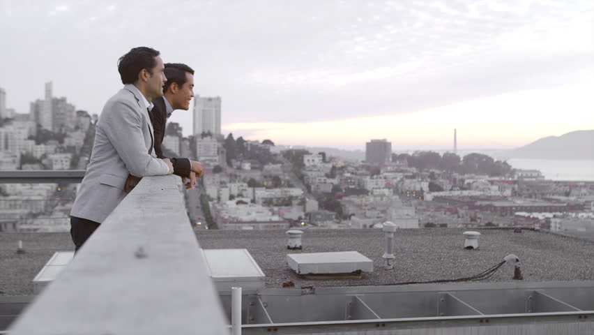 Two Guys Just Hanging Out Stock Footage Video (100% Royalty-free ...