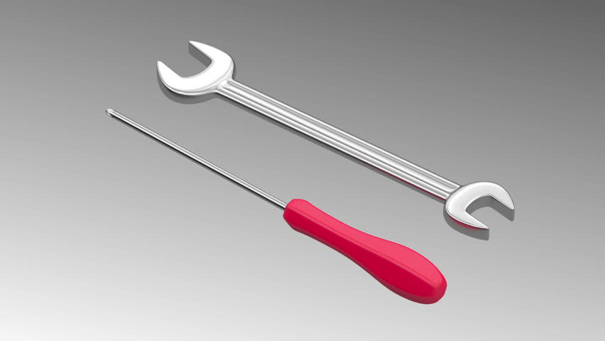 construction tools falling background hd animation Stock Footage Video ...