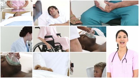 Montage Medical Medical Footage Full Hd Stock Footage Video (100% ...