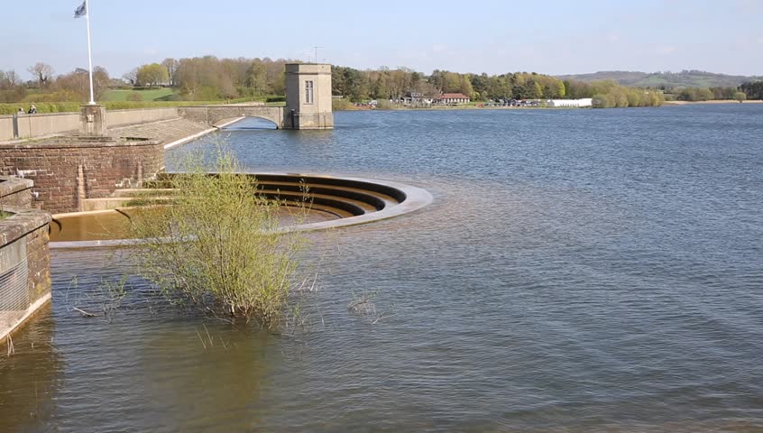 chew valley lake reservoir somerset england Stock Footage Video (100% ...