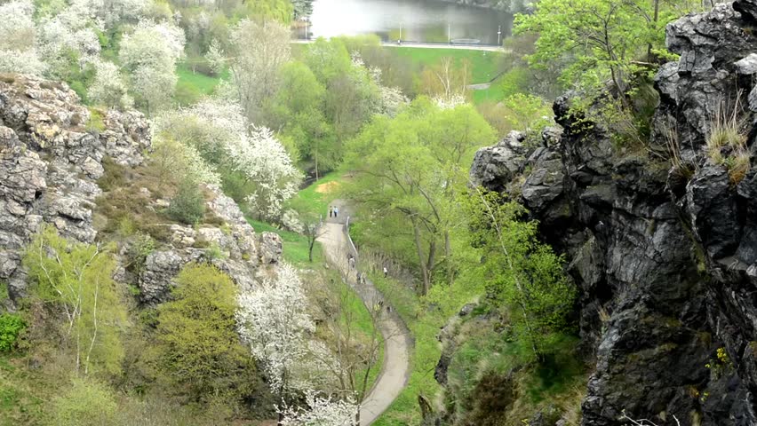 Prague, Czech Republic - Valley Stock Footage Video (100% Royalty-free ...
