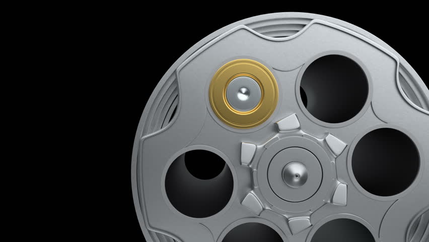 gun cylinder bullet animation rotating loop Stock Footage Video (100% ...