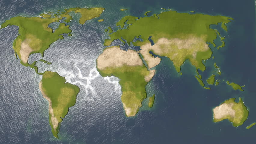 World Relief Map