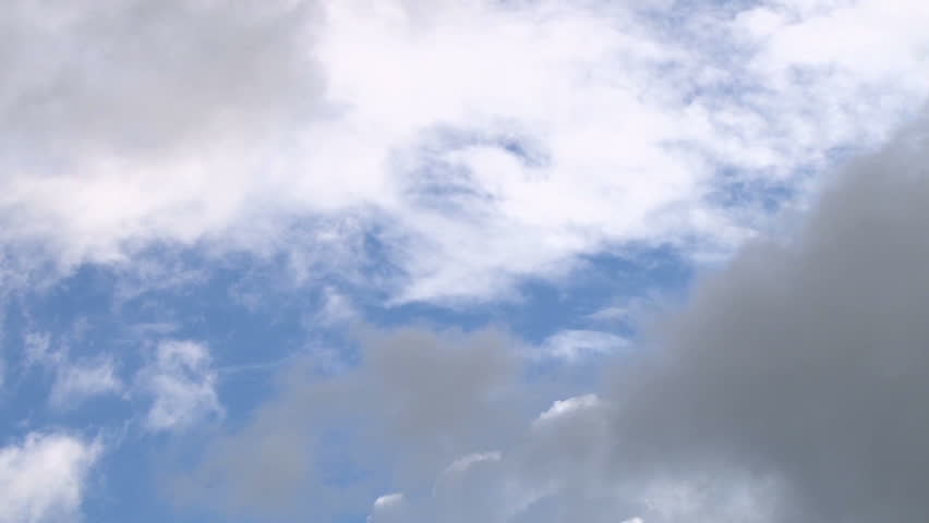 large thunderhead storm cloud grows two Stock Footage Video (100% ...
