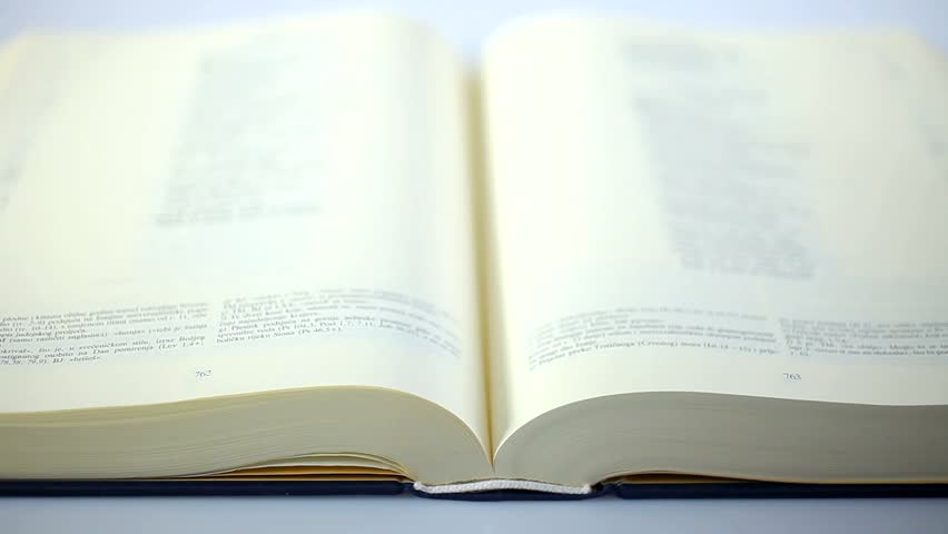 Book Scrolling Fast Stock Footage Video (100% Royalty-free) 616480 ...