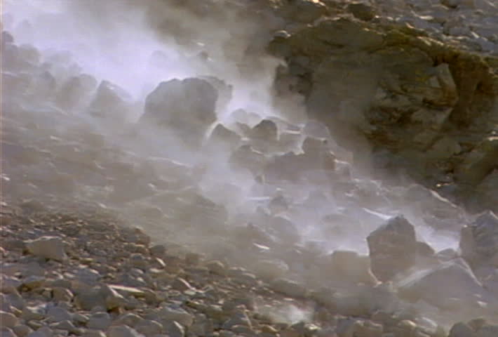 Boulders and Smaller Rocks Roll Stock Footage Video (100% Royalty-free ...