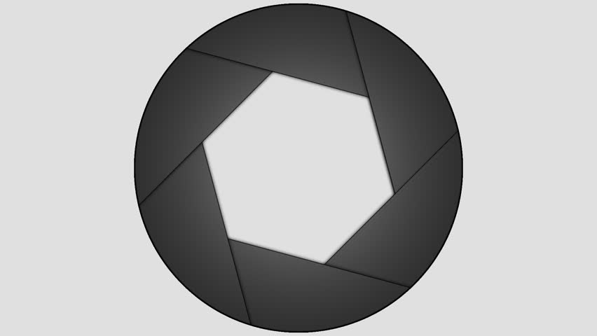 iris shutter icon flat w alpha Stock Footage Video (100% Royalty-free ...
