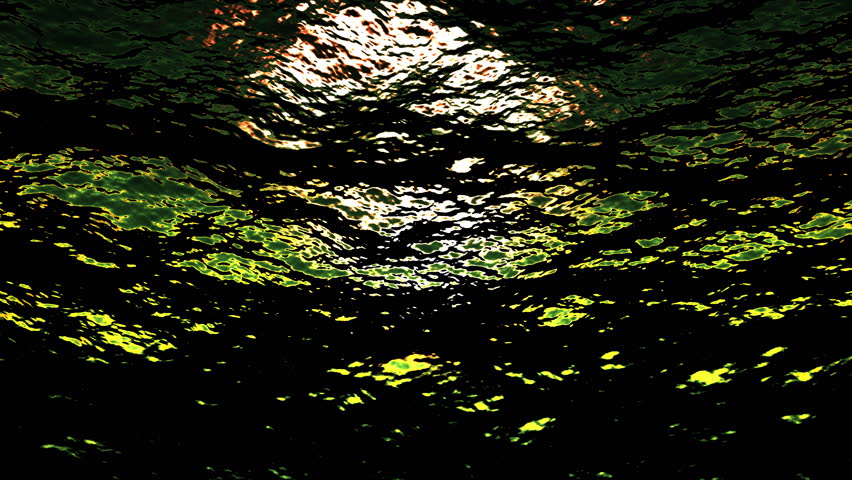 abstract underwater ocean waves ripple flow Stock Footage Video (100% ...