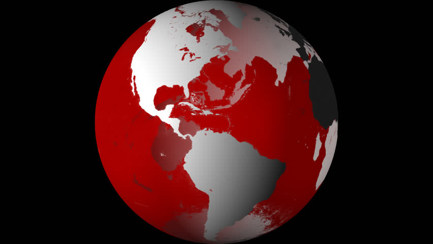 Breaking News Globe, Red W Stock Footage Video (100% Royalty-free ...