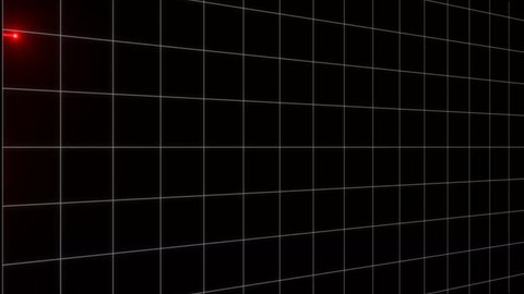 Animated Red Lines On Grid Stock Footage Video (100% Royalty-free ...