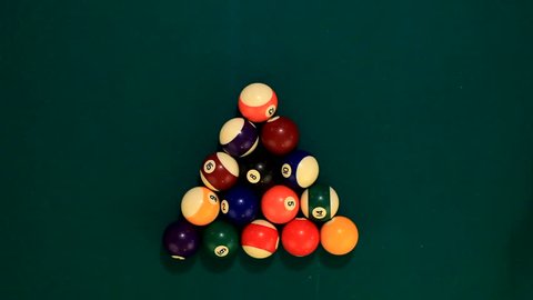 Pool Hall Billiards Game Night Life Stock Footage Video (100% Royalty ...