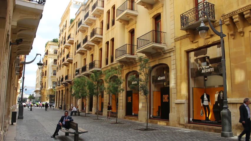 beirut lebanon circa 2013 - recently Stock Footage Video (100% Royalty ...