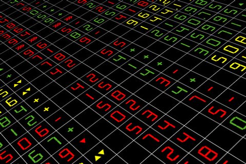 Horizontal American Roulette Table Layout Stock Vector (Royalty Free ...