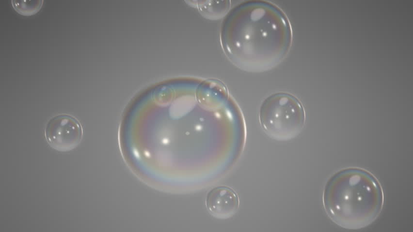 Looping Animation of Soap Bubbles Stock Footage Video (100% Royalty ...