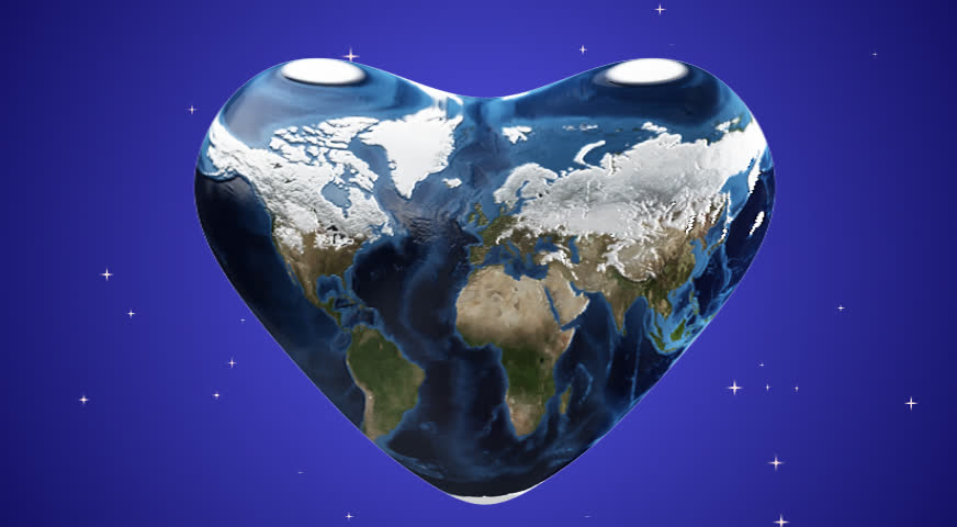 heart structure planet earth Stock Footage Video (100% Royalty-free ...