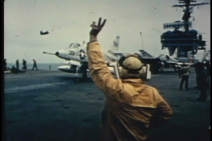 Circa 1970s - Jet Aircraft Stock Footage Video (100% Royalty-free ...
