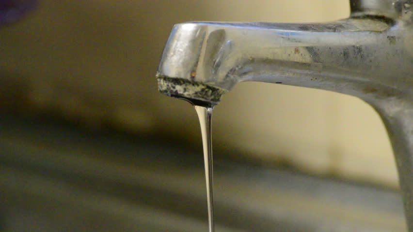 close tap running wasting water Stock Footage Video (100% Royalty-free ...