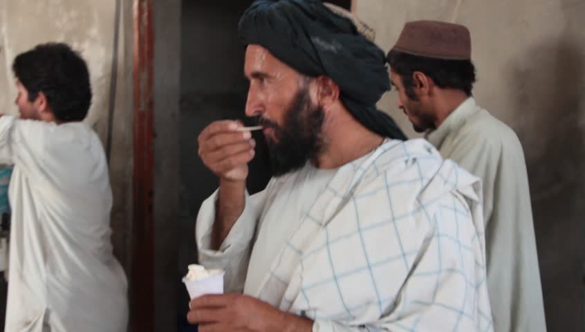 Afghanistan, Circa 2011: Bearded Afghan Stock Footage Video (100% ...