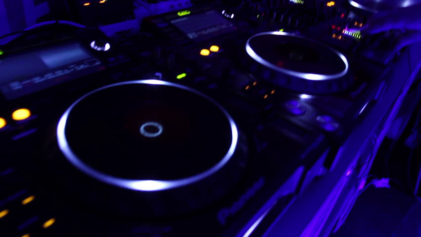 Dj Spinning Platter On Turntable, Stock Footage Video (100% Royalty ...