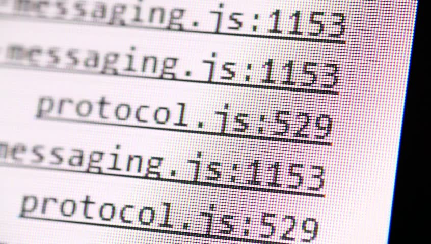 computer html codes Stock Footage Video (100% Royalty-free) 6370364 ...