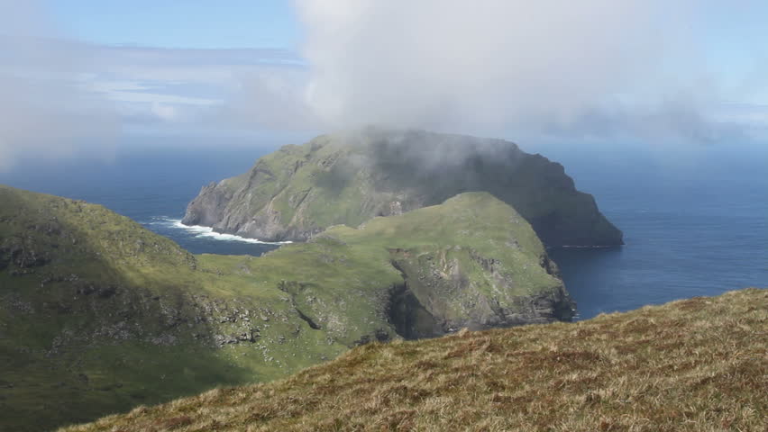 Isle of Soay Viewed from Stock Footage Video (100% Royalty-free ...
