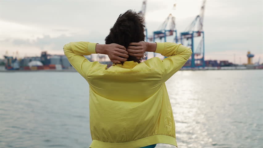 handsome young man standing alone on Stock Footage Video (100% Royalty ...