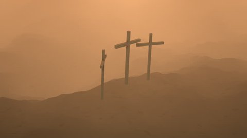 calvary hill outside ancient jerusalem where Stock Footage Video (100% ...