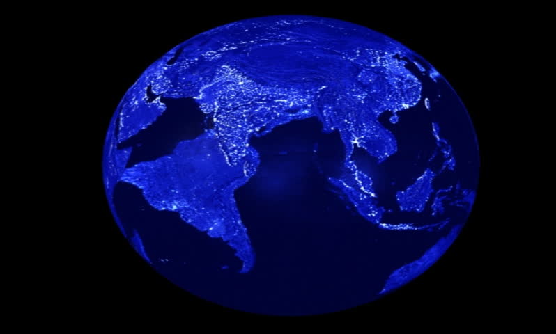 Earth Globe Loop Stock Footage Video (100% Royalty-free) 639334 ...