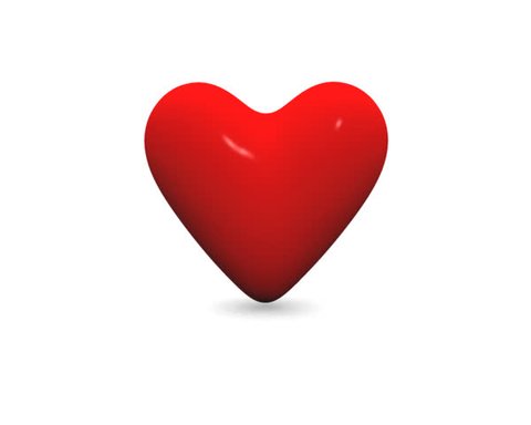 Red Heart Realistic 3d Design Icon Stock Vector (Royalty Free) 2103590291