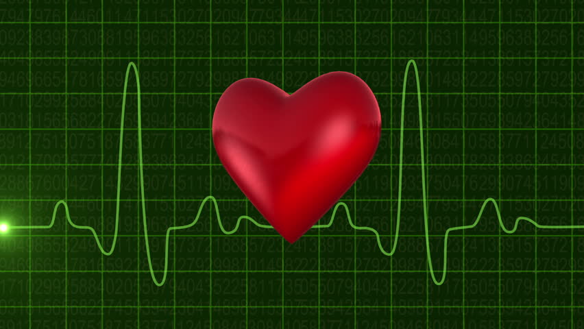 Heart Oscilloscope Monitor Stock Footage Video (100% Royalty-free ...