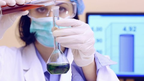 Researcher Working Biotechnology Lab Biochemical Engineer Stock Photo ...