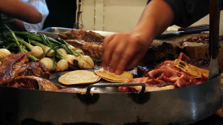 Tacos Stand in Mexico Stock Footage Video (100% Royalty-free) 6420896 ...